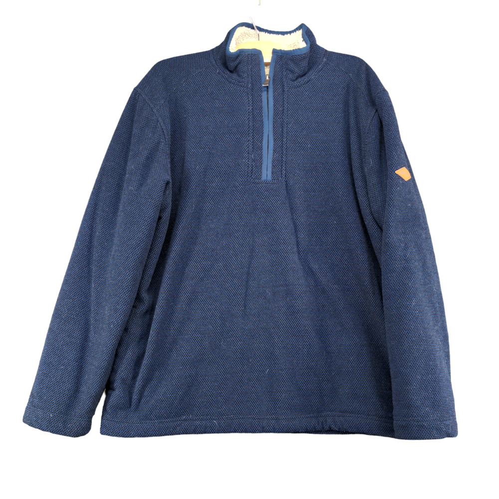 Orvis Classic Collection Men's 1/4 Zip Fleece Lined P… - Gem